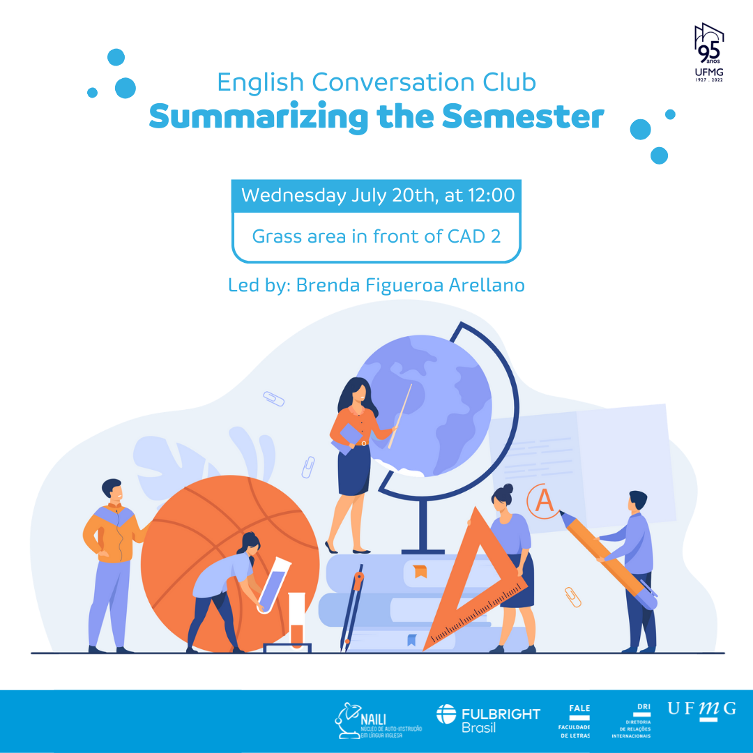 English Conversation Club: Summarizing the Semester – DRI – Diretoria ...