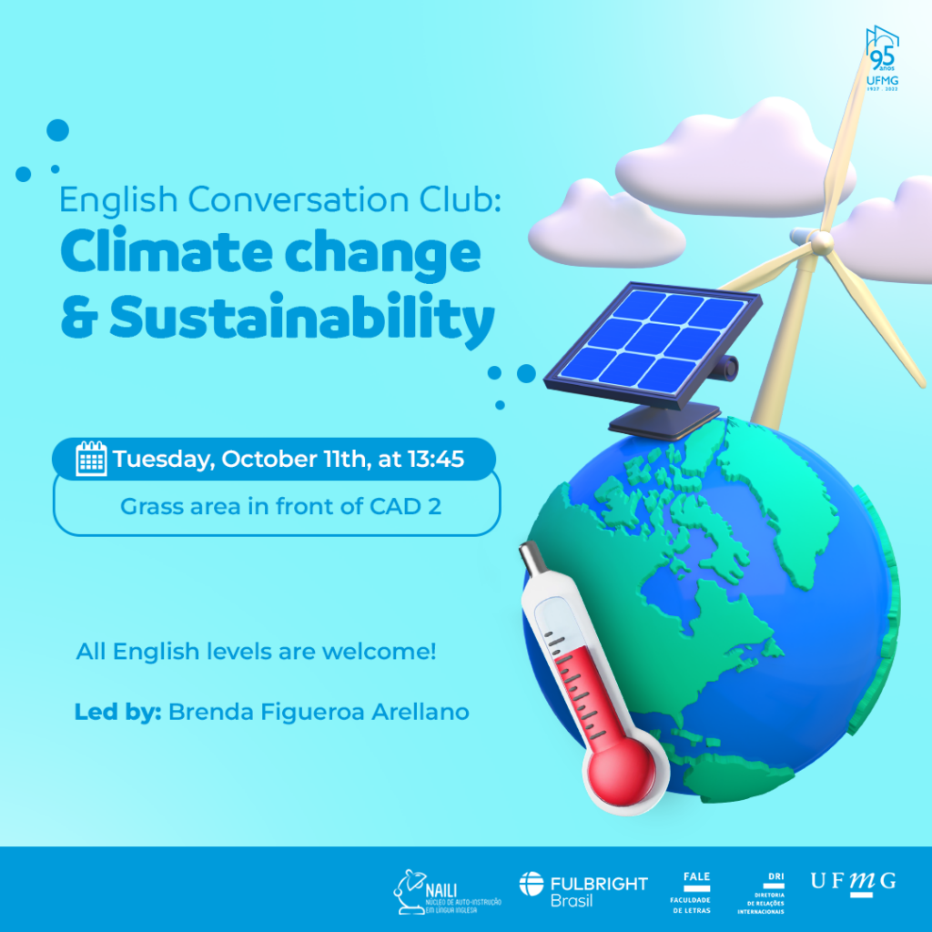 English Conversation Club: “Climate change & Sustainability” – DRI ...