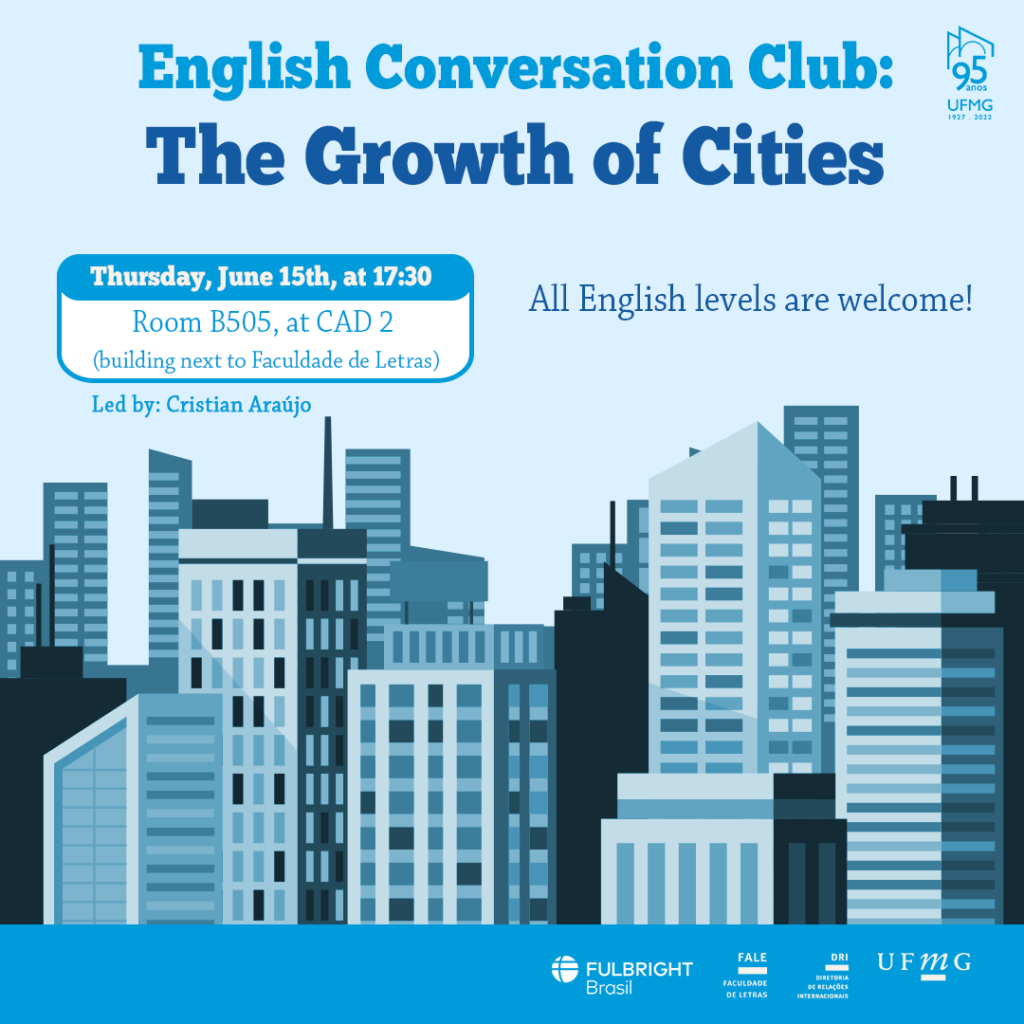 English Conversation Club – Urbanization: The Growth of Cities – DRI ...