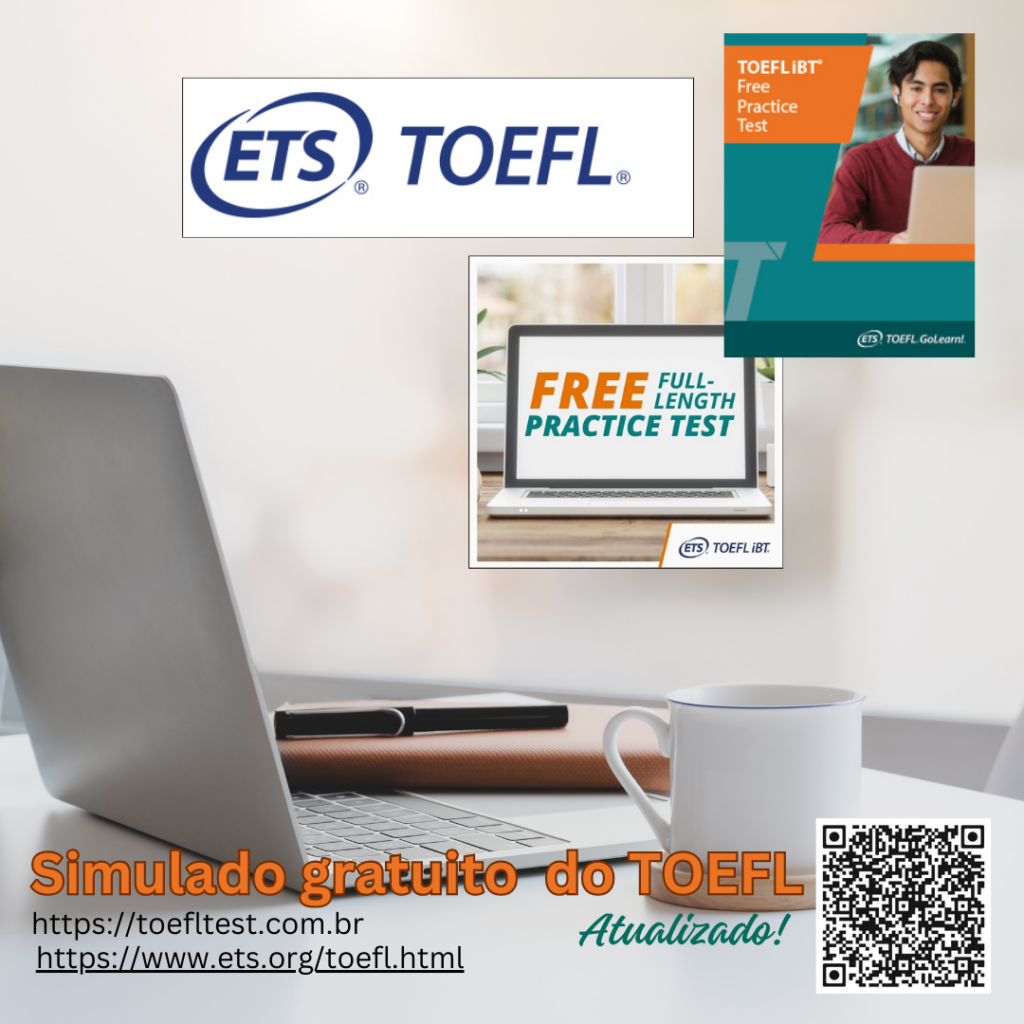 TOEFL iBT® Test gratuito – DRI – Diretoria de Relações Internacionais