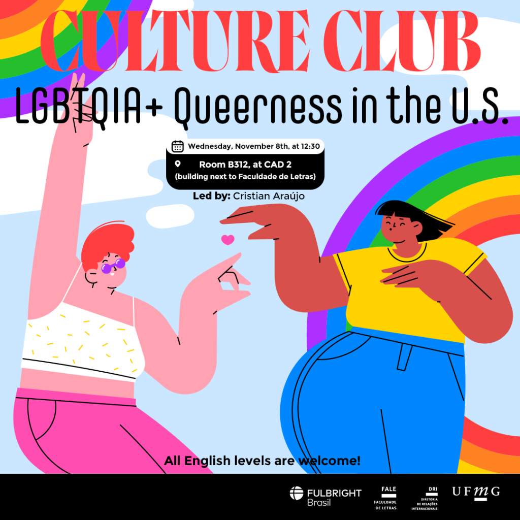 Culture Club: LGBTQIA+ Queerness in the U.S. – DRI – Diretoria de ...