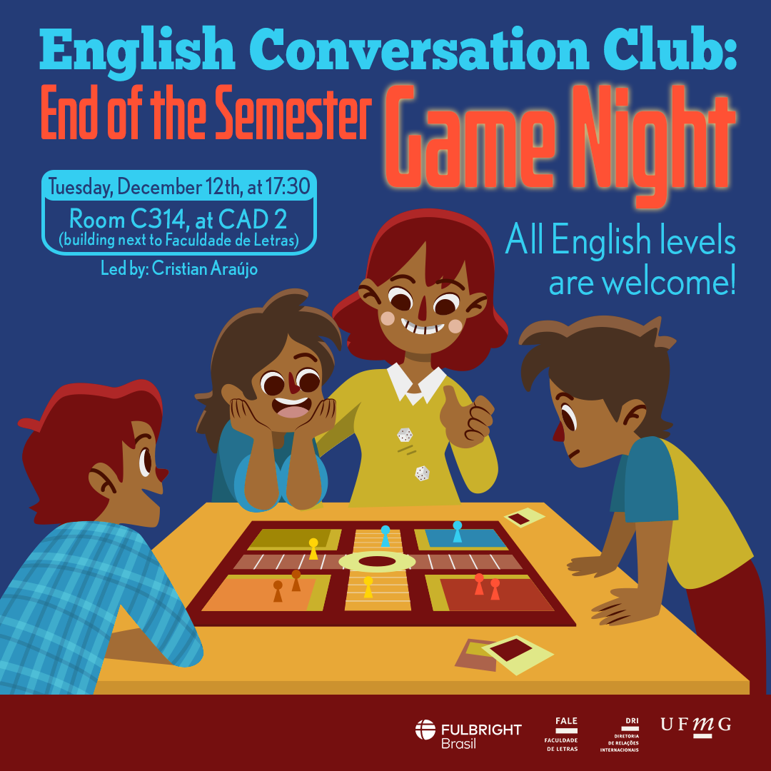 Participe do último English Conversation Club de 2023 – DRI – Diretoria ...