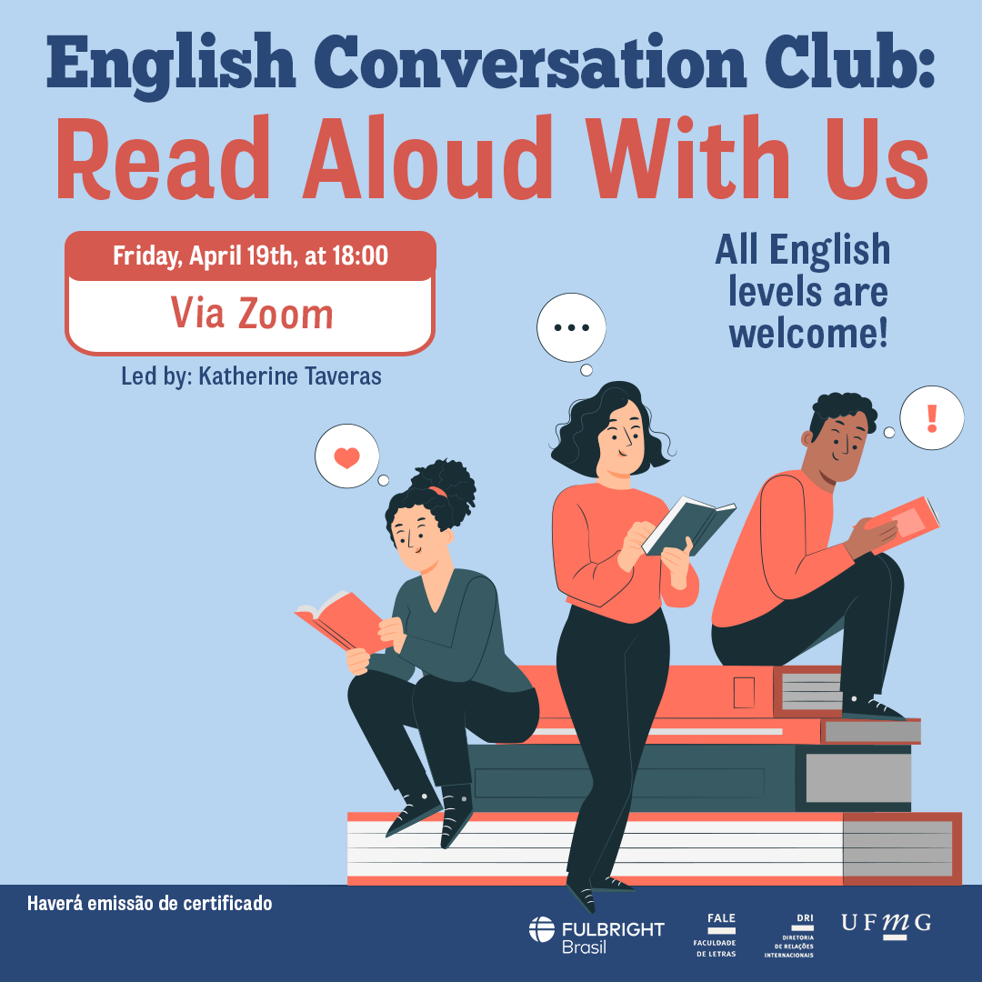 English Conversation Club: Read Aloud With Us – DRI – Diretoria de ...