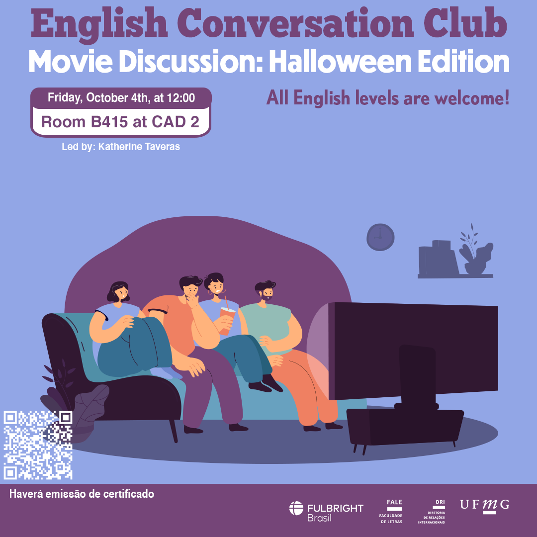 English Conversation Club: Movie Discussion: Halloween Edition – DRI ...