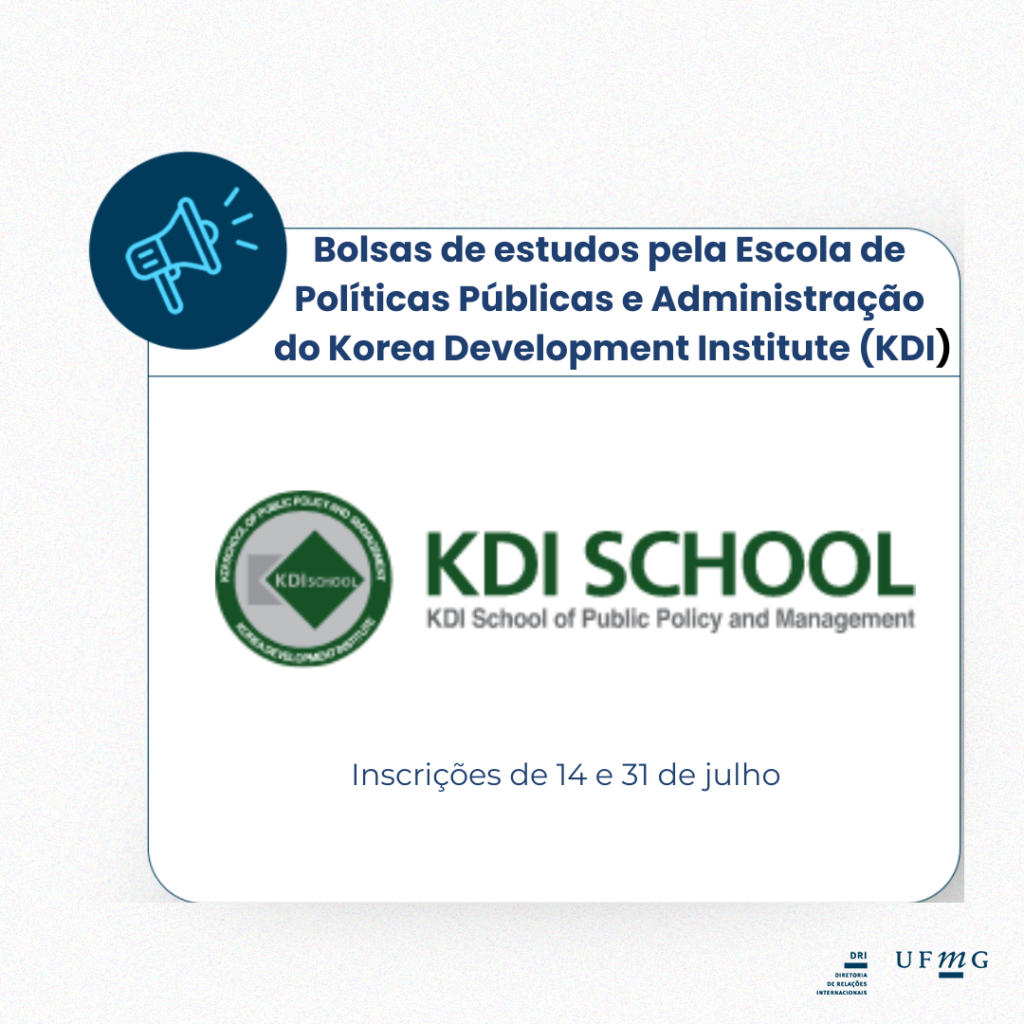 Bolsas de estudos para mestrado e doutorado no Korea Development Institute (KDI) – DRI ...