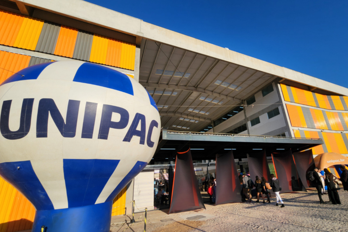 Unipac Barbacena, sede do Intercom Sudeste 2024. (Créditos: Fernando Silva).